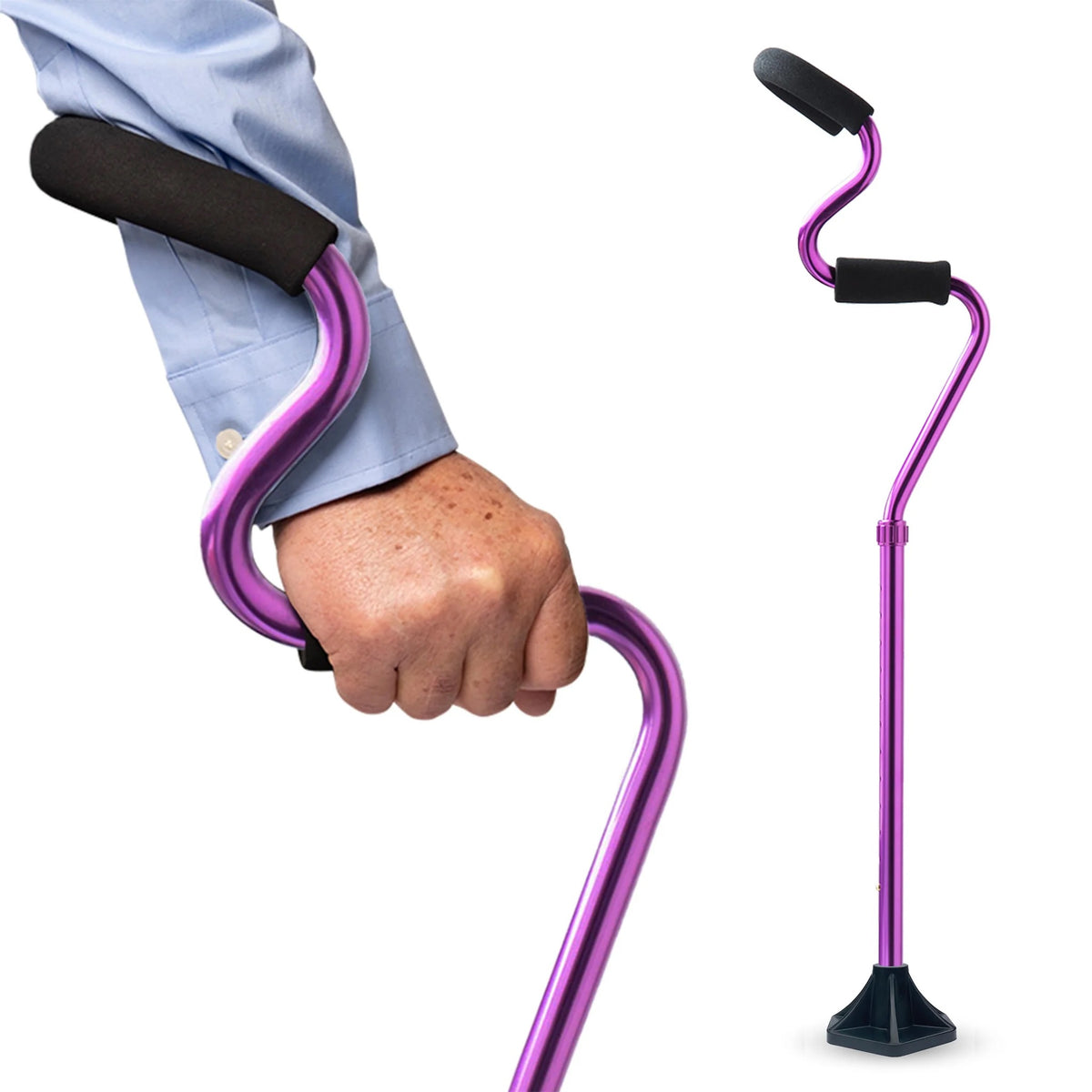 Strong Arm Self Standing Ergonomic Cane | Step2health